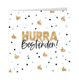 Glückwunschkarte zur bestandenen Prüfung | Send a Smile