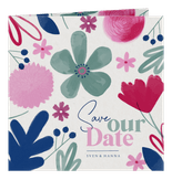 Danksagung Hochzeit Aquarellblumen | Send a Smile