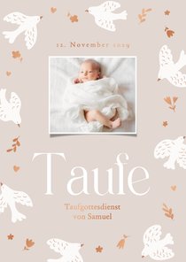 Kirchenheft für die Taufe gestalten | Send a Smile