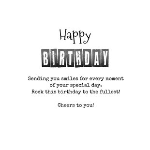 Geburtstagskarte Rock'n' Roll | Send a Smile