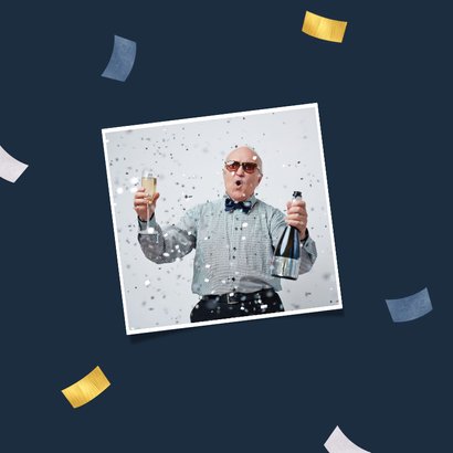 Glückwunschkarte zum Ruhestand Konfetti | Send a Smile