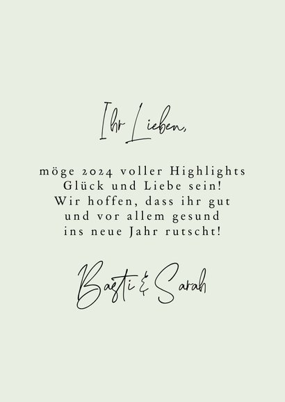 Neujahrsgrüße Glücksklee - Neujahrskarten | Send a Smile