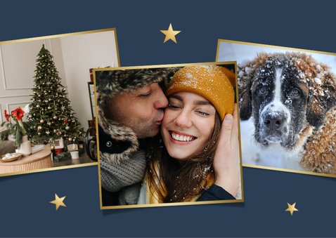 Fotokarte zu Weihnachten'Merry Christmas | Send a Smile