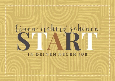 Glückwunschkarte zum neuen Job mit | Send a Smile