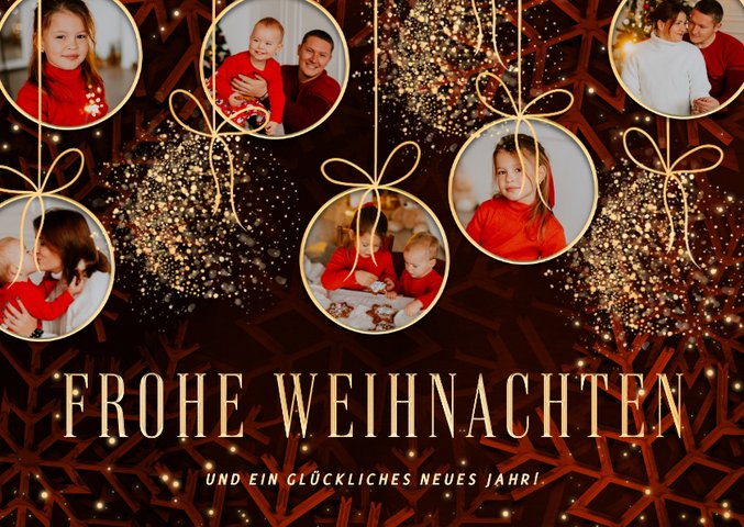 Weihnachtskarten Selbst Gestalten Mit Foto Gunstig