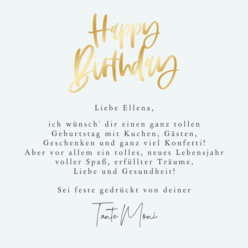 Originelle Geburtstagskarte Törtchen | Send a Smile