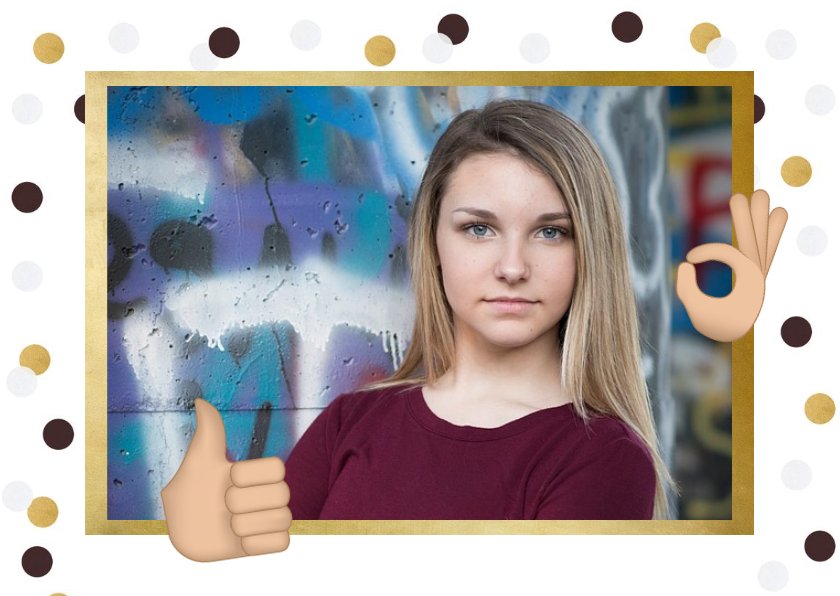 Abitur Glückwunschkarte Konfetti | Send a Smile