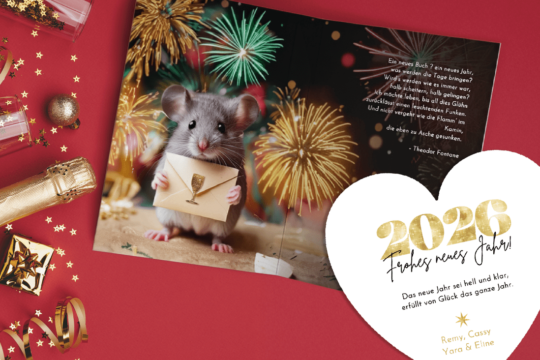20+ Neujahrsgedichte für Karten und Neujahrswünsche | Send a Smile