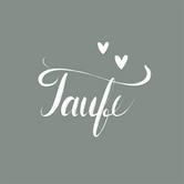 Kirchenheft Taufe Foto& Schreibschrift | Send a Smile